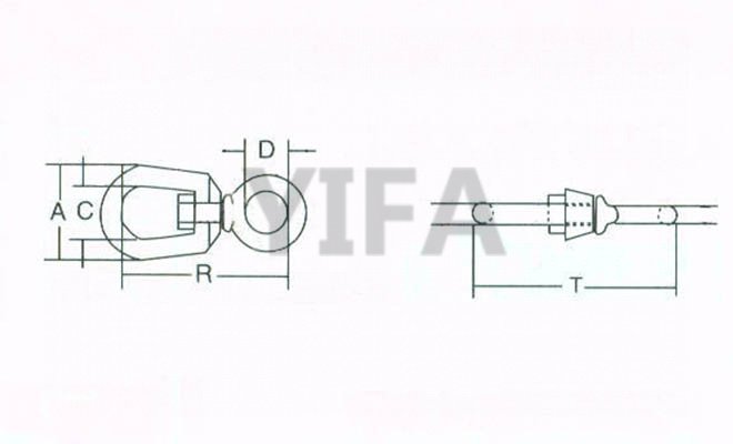US type swivel_US chain swivel_swivel g401