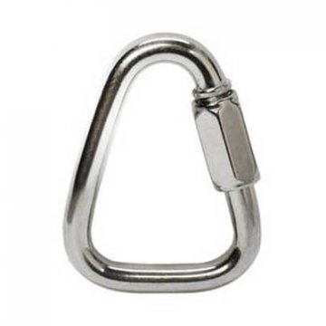 quick link triangular_delta link_delta shape link_locking carabiner ...