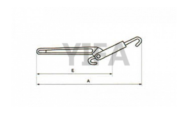 load binder for lashing_MINI Lever Type chain load binder_LT Load Binder